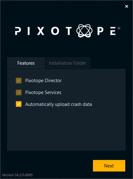 Install Pixotope